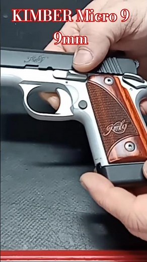 Kimber Micro 9 Two-Tone 9mm Grip #grip #edc