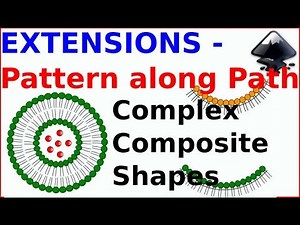 Inkscape for scientists - 20 | Pattern along path with the Extensions Menu - complex shapes