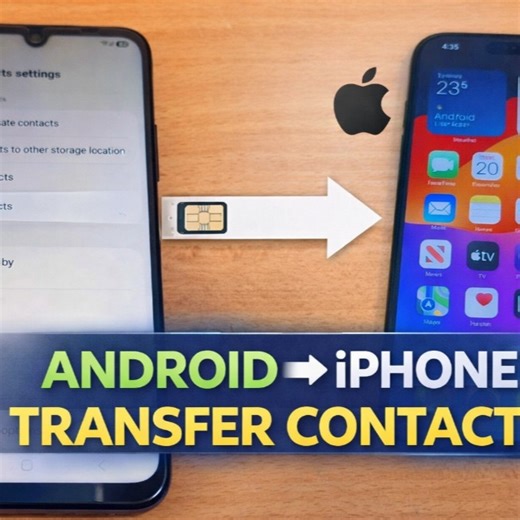Education28 Sabin | How to Transfer Phone Contacts from Android to iPhone (IoS) https://youtu.be/E4hHgVhy3d0 #AndroidToiPhone #ContactTransfer #iPhoneTips... | Instagram