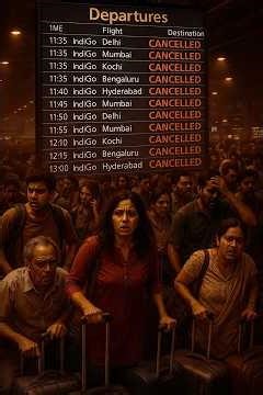 Indigo 4600+ Flights Cancelled 2 Oct, 2025