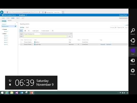 Implementation of SCRUM on TFS