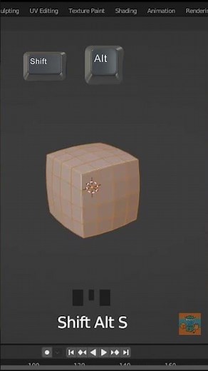 Make Object into UV Sphere in Blender