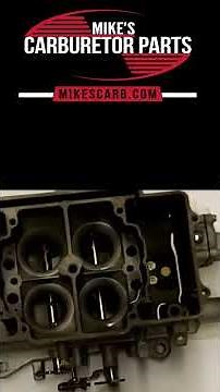 Autolite 4100, 4 Barrel Carburetor - Testing Accelerator