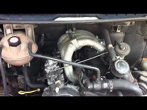 Ford transit mk5 start up from cold 1