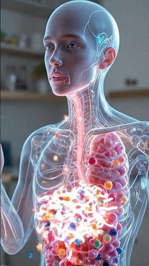 What Happens When You Eat Too Much Candy? 🍬 | 3D Transparent Anatomy