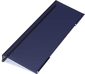 Computer Keyboard Stand Holder - Ergonomic Acrylic Keyboard Stand for Desktop Comfortable Keyboard Tray Riser with Silicone Anti-Slip Strip for Home School Office Desk Accessory, Black