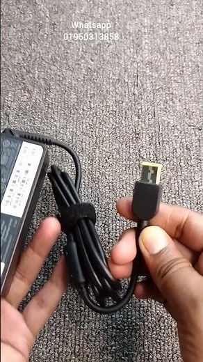 Lenovo 65w 20v 3.25a USB Type Charger Adapter for Lenovo Thinkpad Laptop and PC #adapter #chargers