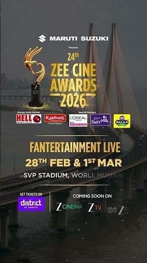 Maruti Suzuki Presents 24th Zee Cine Awards 2026 | Viewers’ Choice Awards | Voting Now | Win Passes