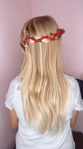 PRETTIEST HOLIDAY SIDE BRAID 🎄🎄 #hairtutorial #hairstyles #braidstyles | Mom Generations