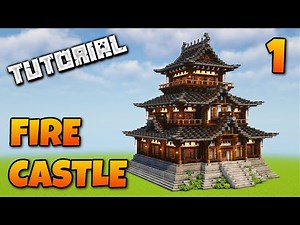 Fire Castle | Minecraft Tutorial - Part 1
