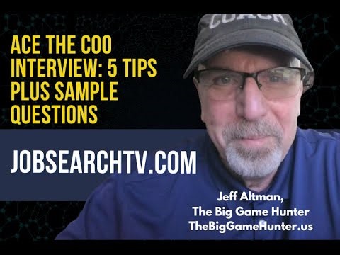 Ace the COO Interview: 5 Tips Plus Sample Questions