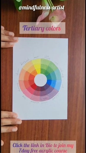 I Made A DIY Color Wheel To Help Me Paint