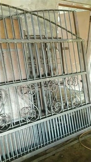 SIMPLE MAIN GATE DESIGN #iron #gate #design #short #diy #karigari #shortsfeed #ytshorts #welding