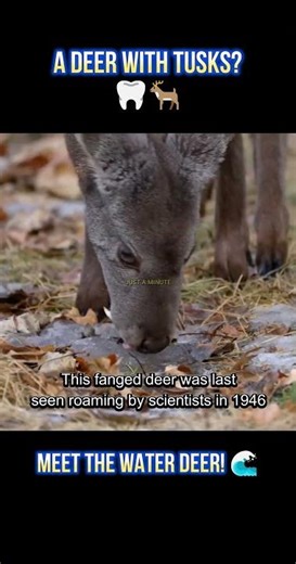 🧛‍♂️Real Life Mythical Creature🦌 #facts