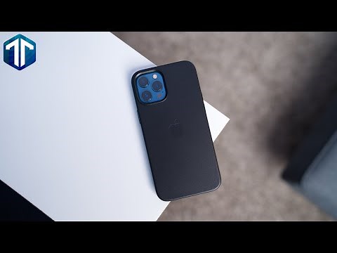 iPhone 12 Pro Max Official Apple Leather Case (Black) Review! Finally WORTH IT?