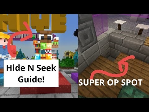 The Hive Hide and Seek Guide! (OP spot,Max taunt points!)