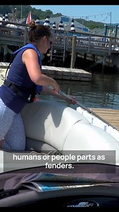 Boating Safety Tip: docking gear #boating #learntoboat #boatingtips #yourbridgetoboating #BOAT #lakehopatcong #highlandsnj #bridgemarina | Bridge Marina, Inc.