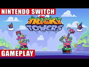 Tricky Towers Nintendo Switch Gameplay