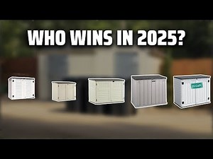 The Top 5 Best Garbage Can Shed in 2025 - Must Watch Before Buying!