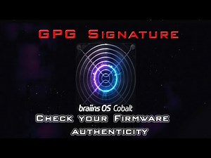 How to check Braiins OS authenticity with GPG
