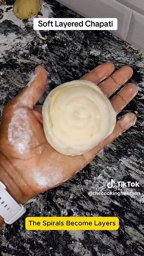 Delicious Layered Chapati Recipe