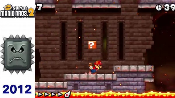 Evolution of Thwomps Game Graphics In Nintendo Games (1988-2025)