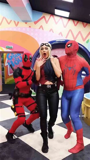 Why did Deadpool and Spider-Man run away?