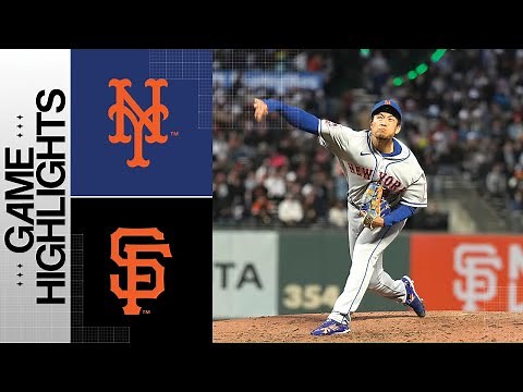 Mets vs. Giants Game Highlights (4/20/23) | MLB Highlights