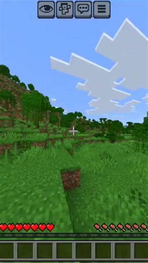 I Spawn near the rarest biome in minecraft bedrock #shorts #shortvideo #minecraft