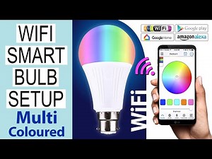 how to setup wifi led bulb with mobile app I Android & iOS I Smart Life - Smart Living Application