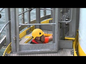 Granada Python Wind Farm Davit Crane