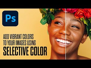 How to use "Selective Color" in Adobe Photoshop to add color and vibrancy to your images and designs