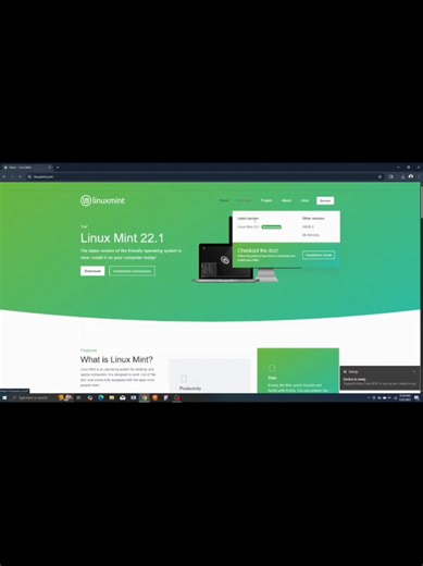 How to install and switch from windows 10 to linux mint #linux #windows10