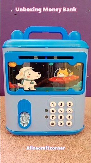 How to open money saving box/Unboxing money saving bank/trending money saving box opening #unboxing