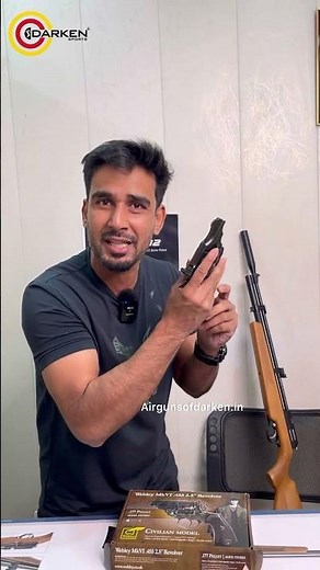 Webley AGED FINISHED Air Revolver l No License Required l Darken Sports #airgun