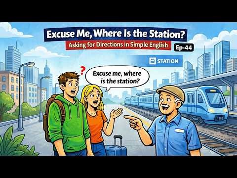 How to Ask for Directions in English (Without Fear) 😅 | Ep-44