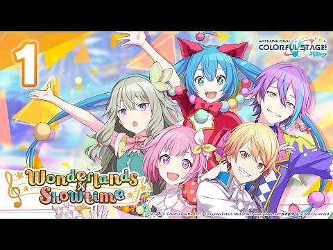 HATSUNE MIKU: COLORFUL STAGE! - Wonderlands x Showtime Main Story Episode 1