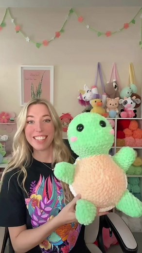 Giant Turtle Crochet Pattern: Free Jumbo Tutorial
