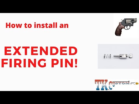 How to Install an Extended Firing Pin on a S&W Revolver