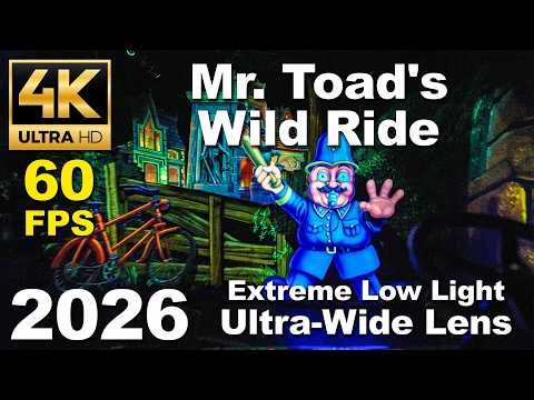 Mr. Toad's Wild Ride [4K/60fps] - Disneyland Park (Anaheim, California)