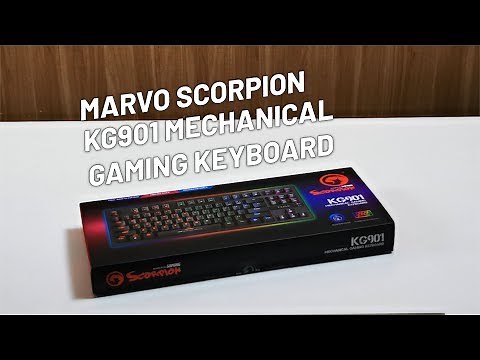 Marvo KG901 Gaming Mechanical Keyboard Blue Switches