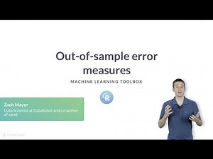 R Tutorial: Out-of-sample error measures