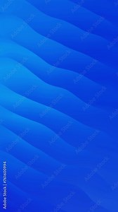Vertical Blue Waves Ascending Background 4K Loop features waving lines moving diagonally upward on a blue gradient background in a vertical ratio loop.