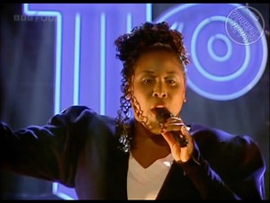 6.5K views · 152 reactions |  1994 and British singer Juliet Roberts is invited into the TOTP studio to perform the classic 'Caught In The Middle'... and she does it live!! What a song, and what a vocalist!  | Knights Of The Turntable | Facebook