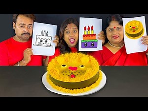 Who Draws It Better Takes The Food | Funny Drawing Food Challenges By Indian Eating Show