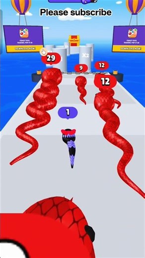 snake run 3d new update part 147 #games #viralvideo