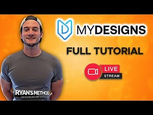 MyDesigns FULL TUTORIAL, 🔴LIVE!