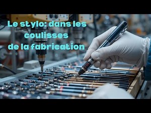 De l’usine à votre main : la fabrication secrète des stylos