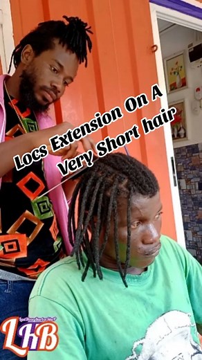 Get Stunning Locs Extensions for Very Short Hair | LastHour Barbershop