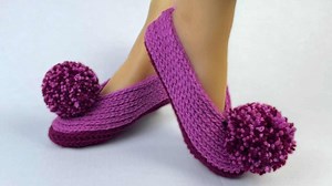 Easy Crochet Slipper Pattern: Knit-look House Shoes (PDF Pattern) - Etsy